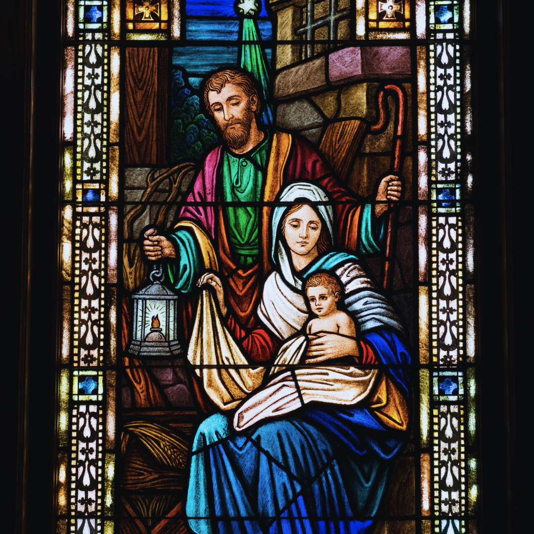 Praying with Stained Glass Images: The Joyful Mysteries